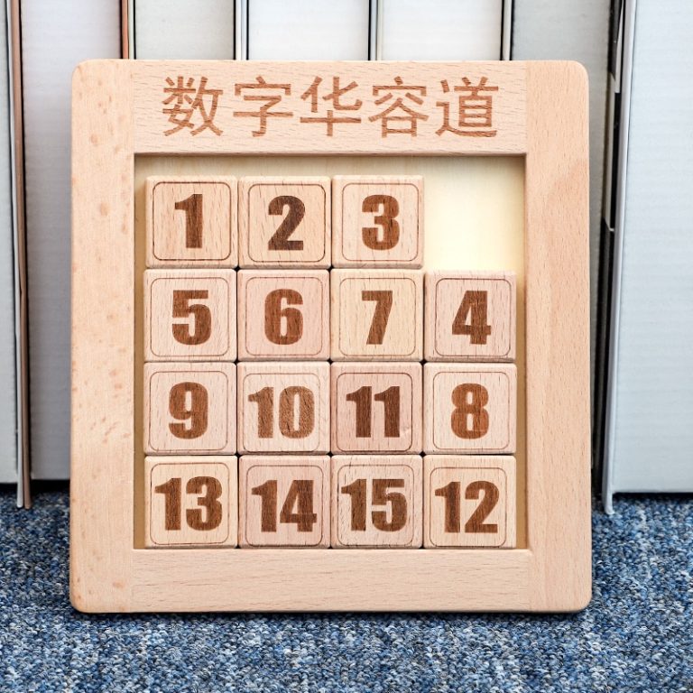 Casse tête puzzle coulissant | Jeu Casse Tête